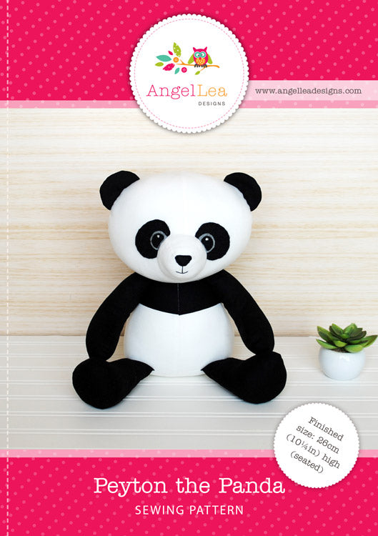 Peyton the Panda PDF Sewing Pattern – Angel Lea Designs