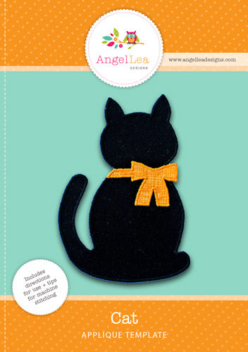 Cat Applique Template – Angel Lea Designs