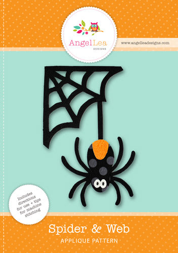 Spider Applique Template – Angel Lea Designs