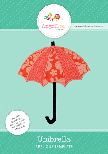 Umbrella Applique Template – Angel Lea Designs